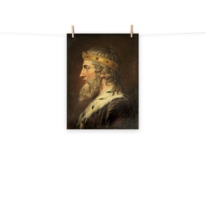 Alfred the Great Matte Poster - Etsy