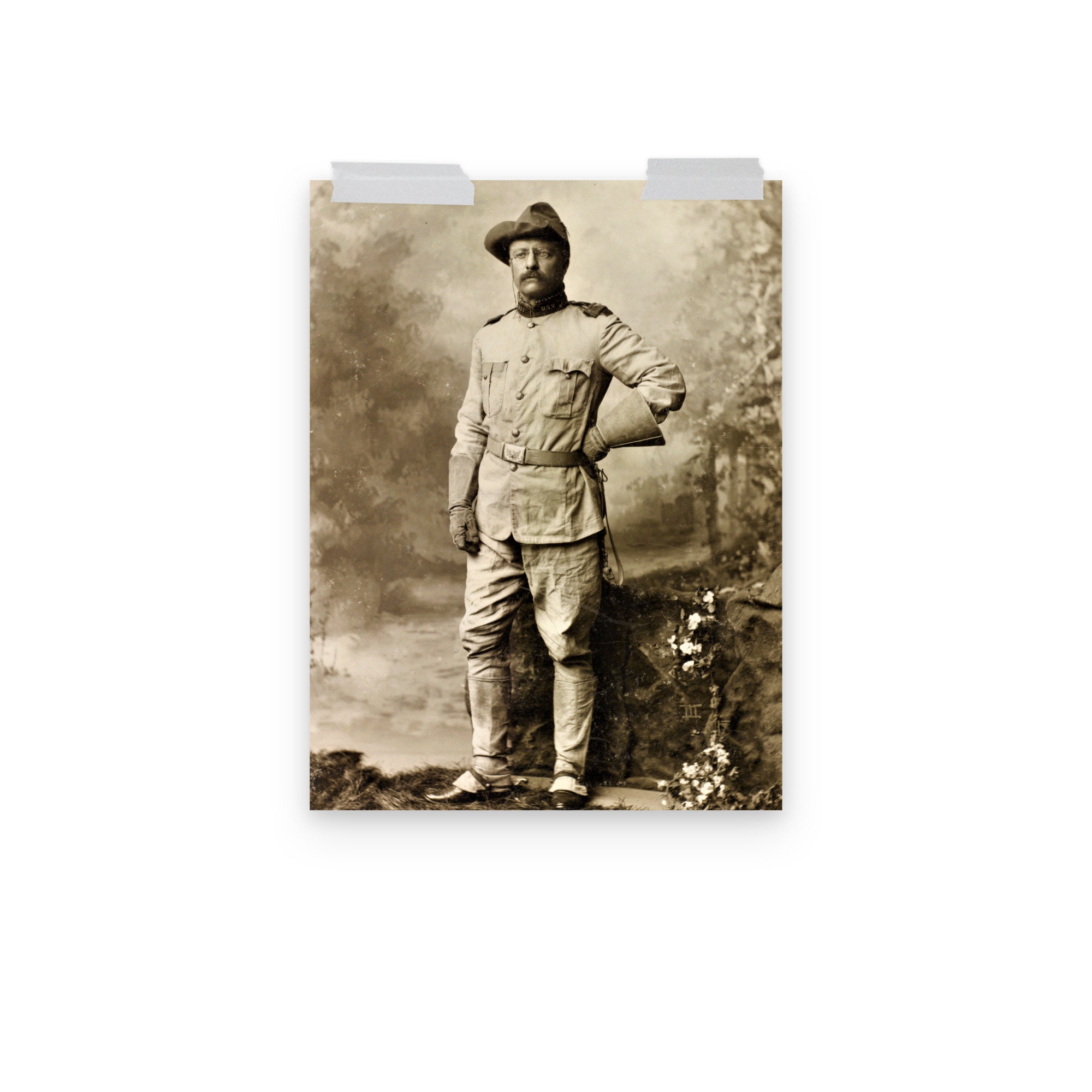 Colonel Theodore Roosevelt Matte Poster - Etsy