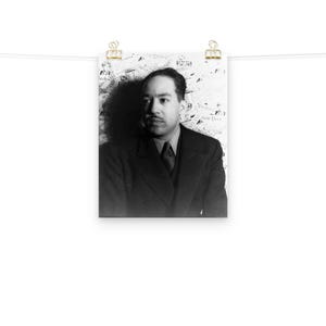 Langston Hughes Matte Poster - Etsy