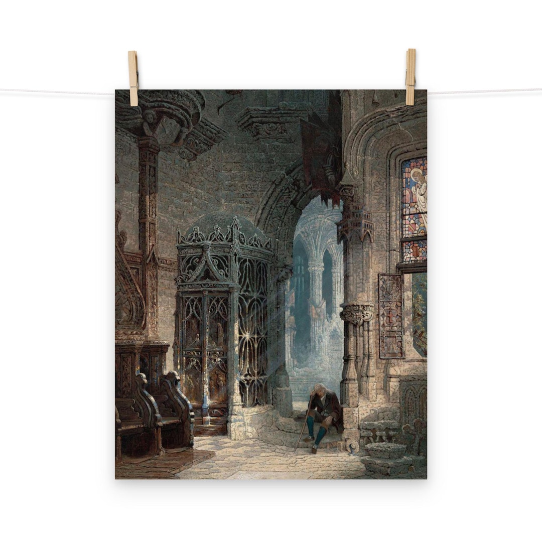 She Will Come Tomorrow by Edwin Deakin Matte Poster - Etsy
