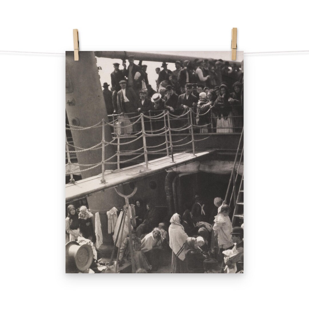 The Steerage by Alfred Stieglitz Matte Poster - Etsy
