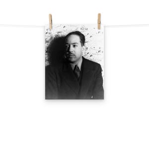 Langston Hughes Matte Poster - Etsy