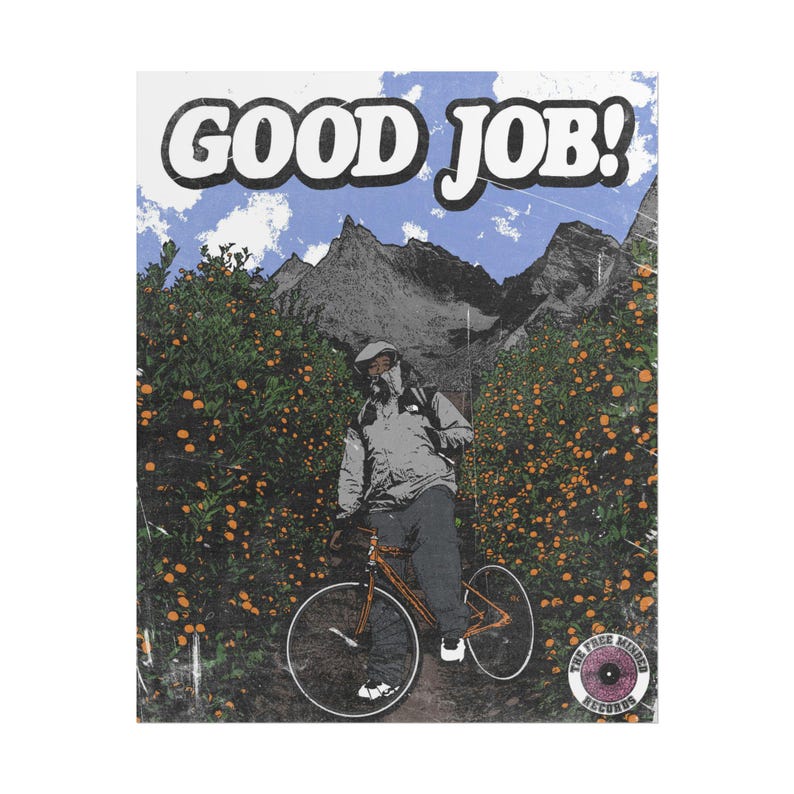 Larry June "good Job!" Poster - Etsy