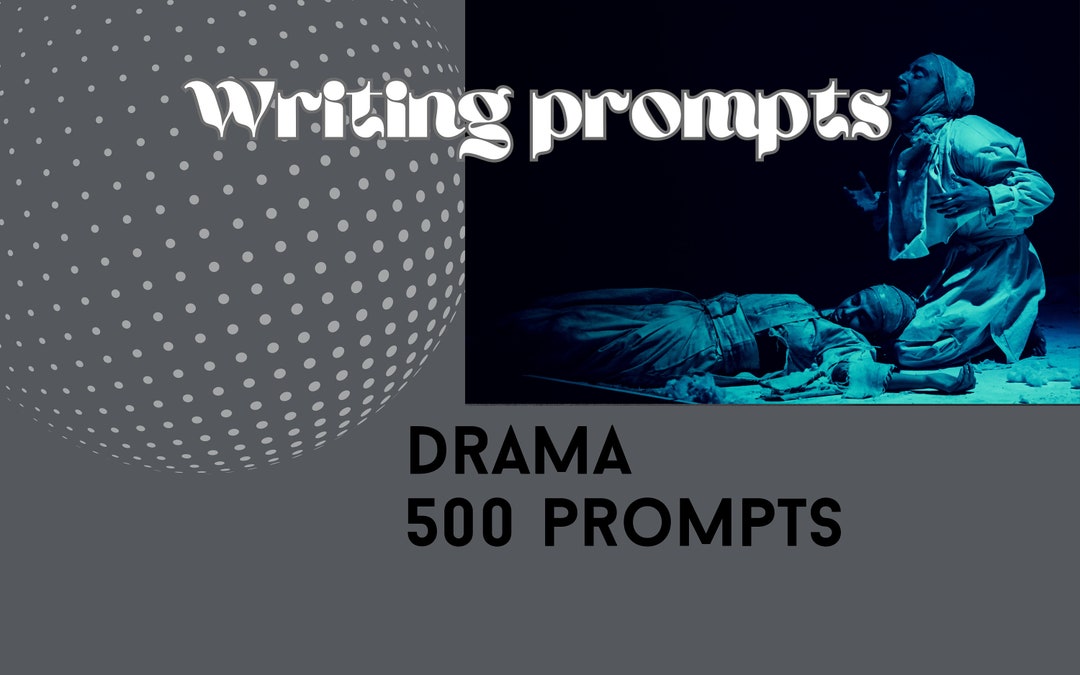 500 Writing Prompts Drama - Etsy