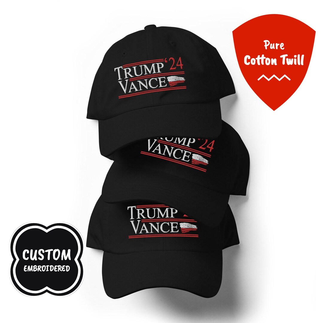 Trump Vance Embroidered Hat MAGA MAHA Republican Adjustable Dad Hat ...