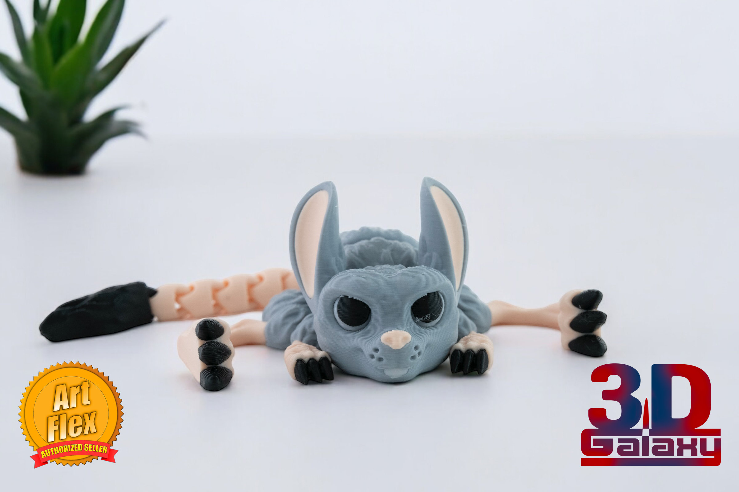 3D Printed Articulated Mouse: Poseable Fidget Toy - Etsy