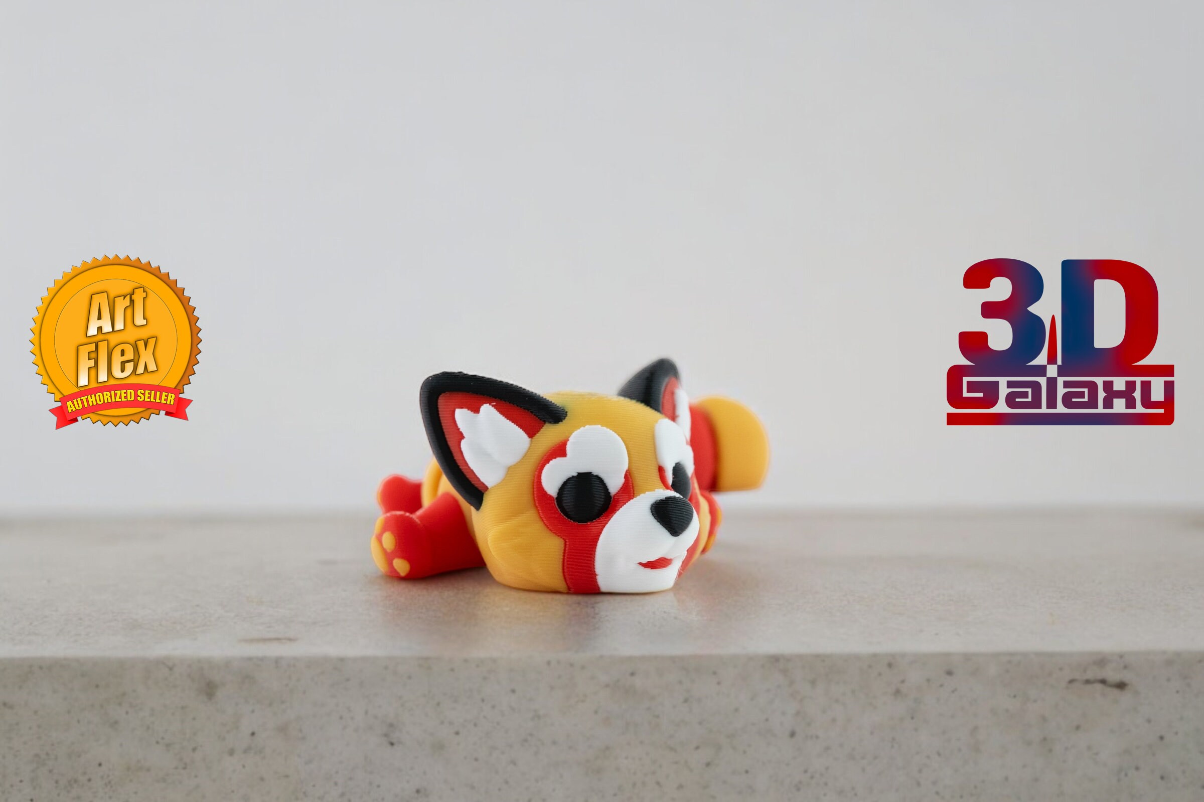 3D Printed Articulated Panda Poseable Panda Figurine Unique Gift for ...