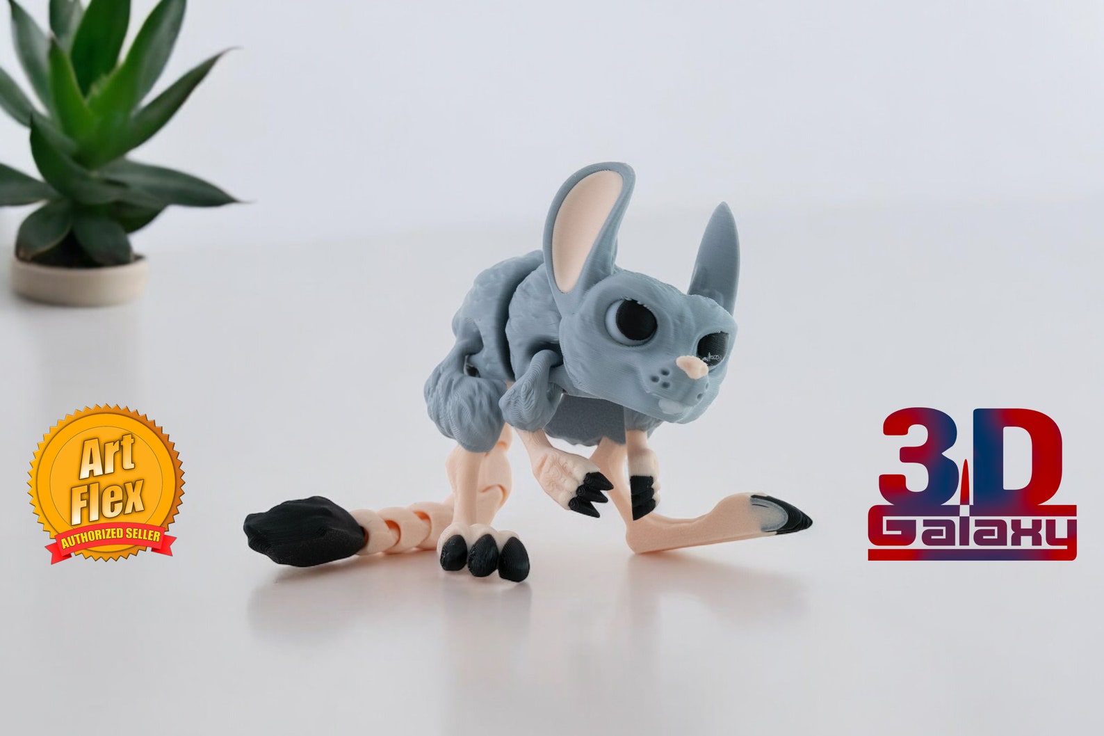 3D Printed Articulated Mouse: Poseable Fidget Toy - Etsy