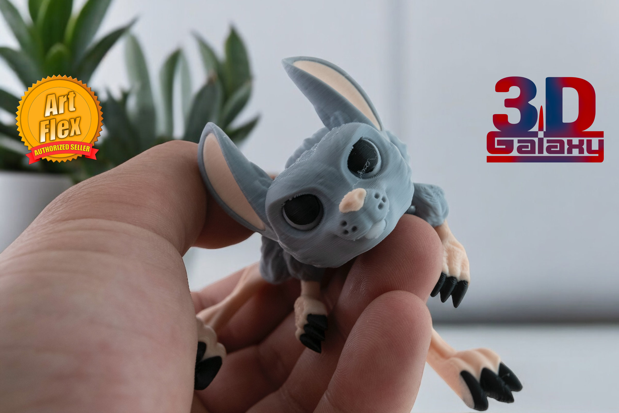 3D Printed Articulated Mouse: Poseable Fidget Toy - Etsy