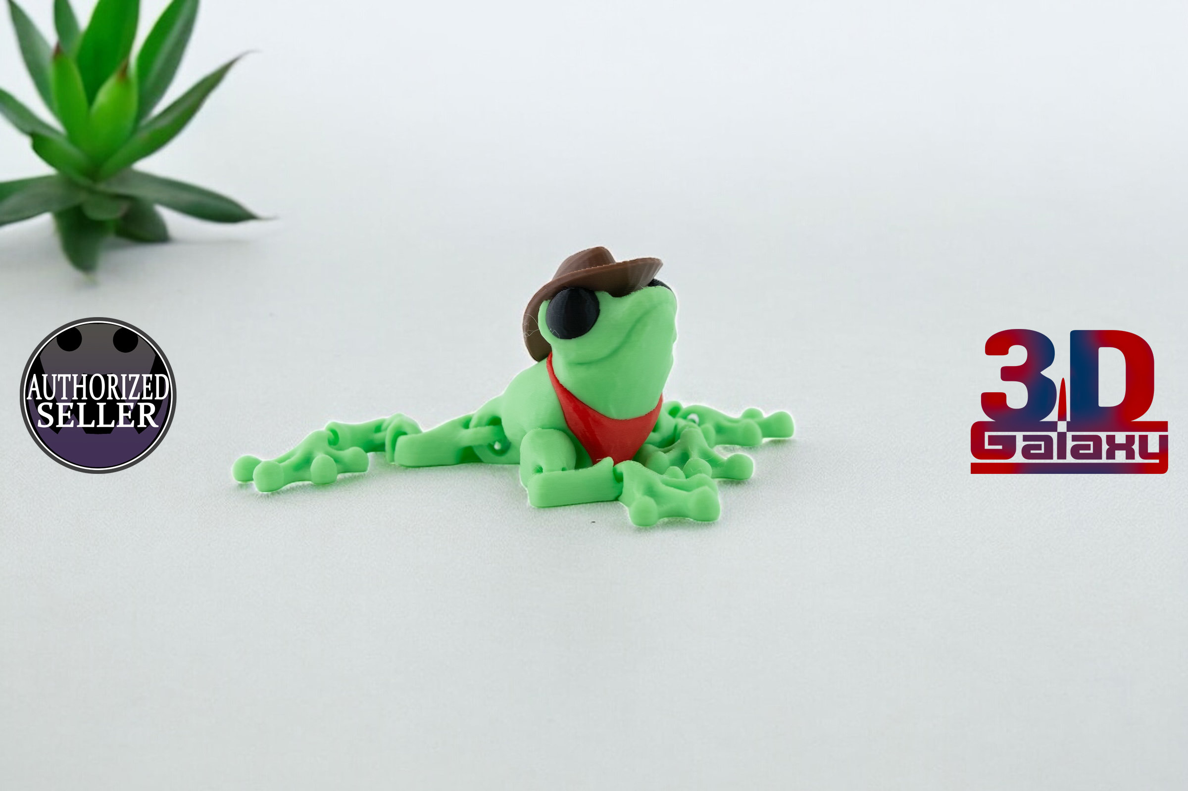 3D Printed Articulated Frog Poseable Frog Figurineunique Gift for ...