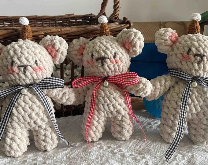 Teddy Moon Bear Crochet Pattern, Forest Moon Bear Crochet Pattern, Ewok ...