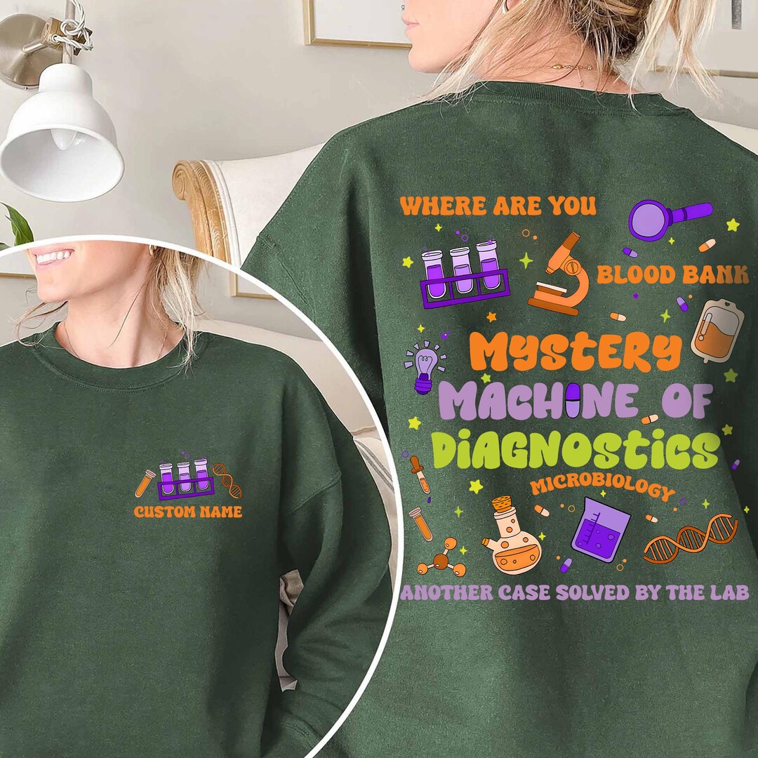 Custom Mystery Machine of Diagnostics Shirt, Lab Week 2025 Official ...