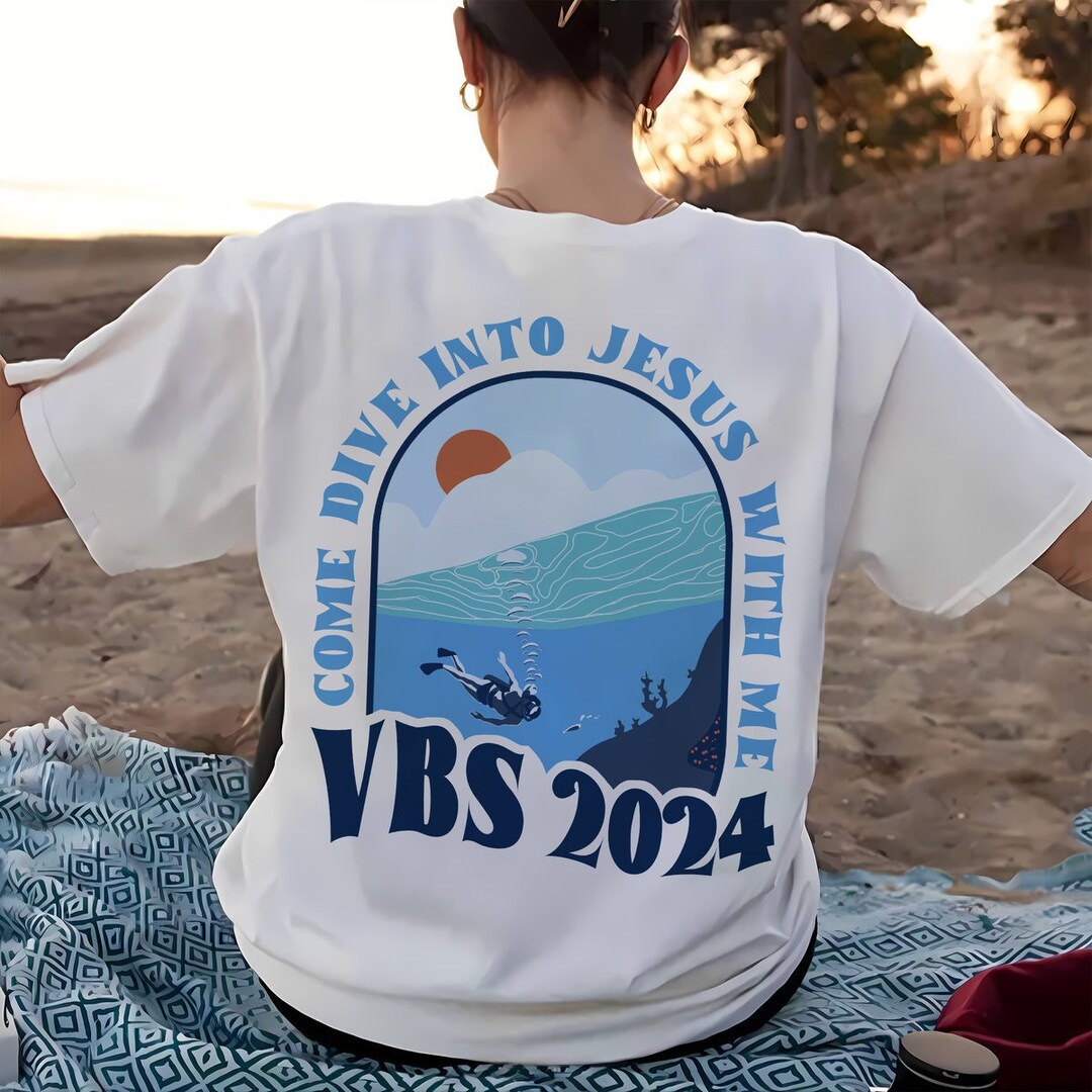 Come Dive Into Jesus With Me VBS 2024 Shirt, Vacation Bible School ...