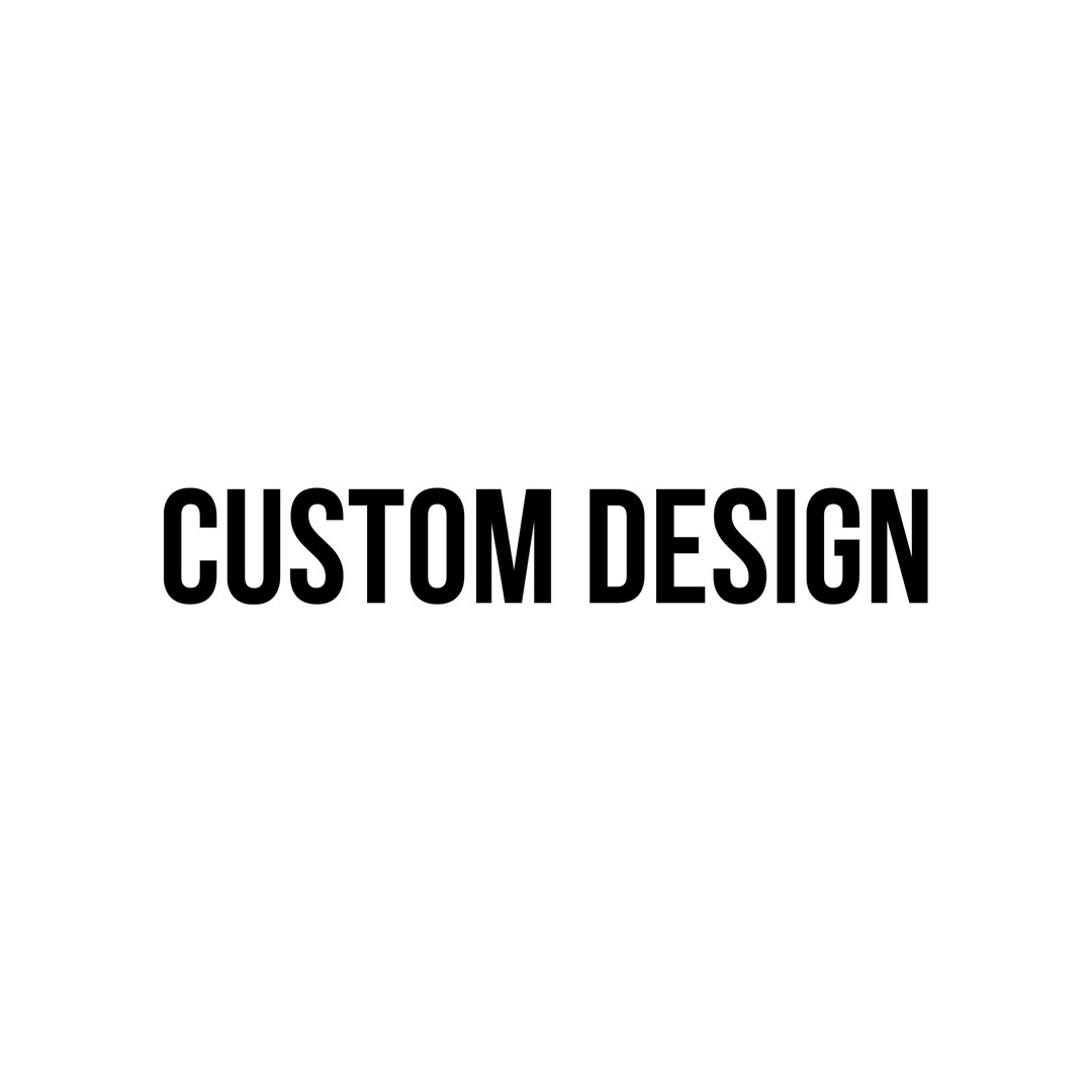 Custom Design Available, Any Shape, Size, and Length - Etsy