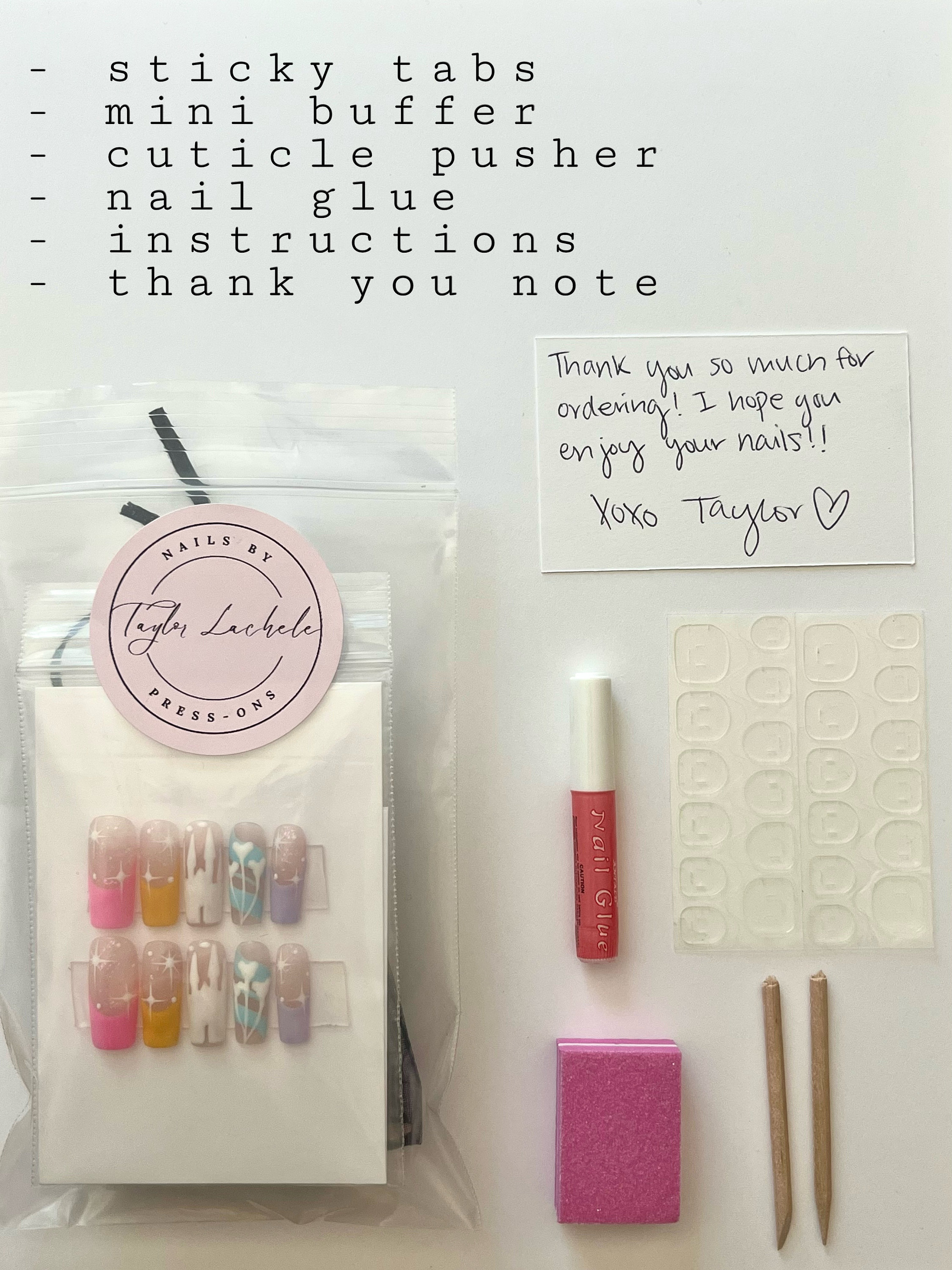 Chappell Roan Press-on Nails, Tour Nails, Midwest Princess, 3d ...