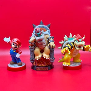 Bowser on the Koopa Throne - Resin Super Mario Galaxy Figure - Etsy