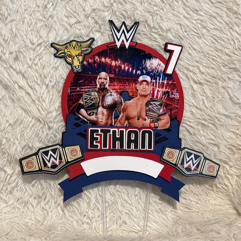 Wwe Invitation - Etsy