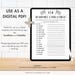 USA Reading Challenge Tracker Printable Journal Page Reading Tracker ...