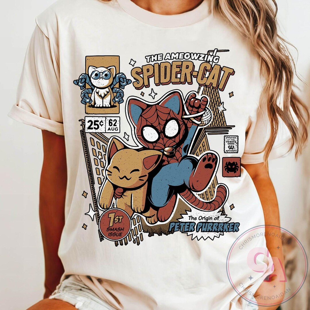 Retro the Ameowzing Spider Cat Png, Disney Spidey Png, Marvel Comics ...