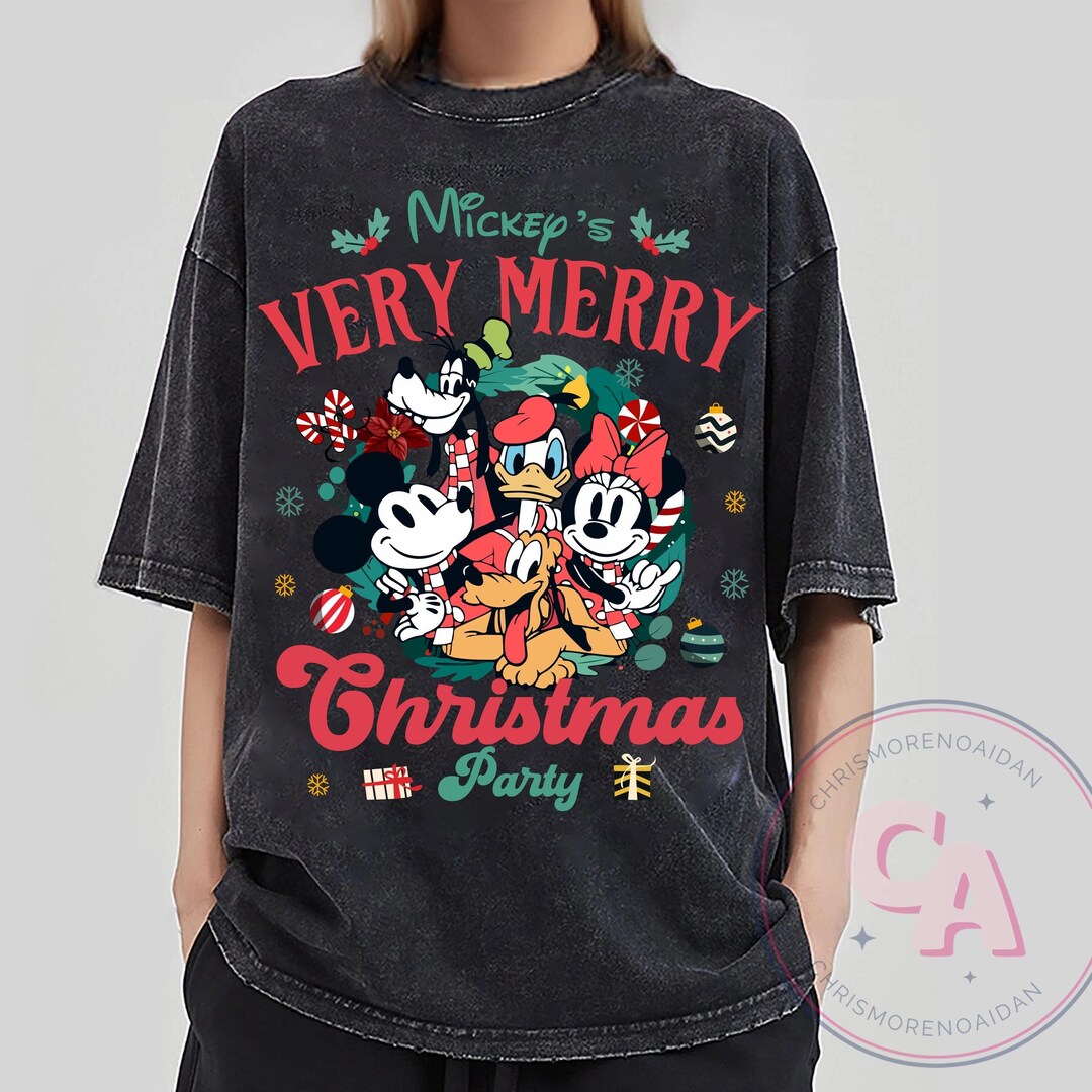 Mickey's Very Merry Christmas Party 2024 Png, Mickey and Friends ...