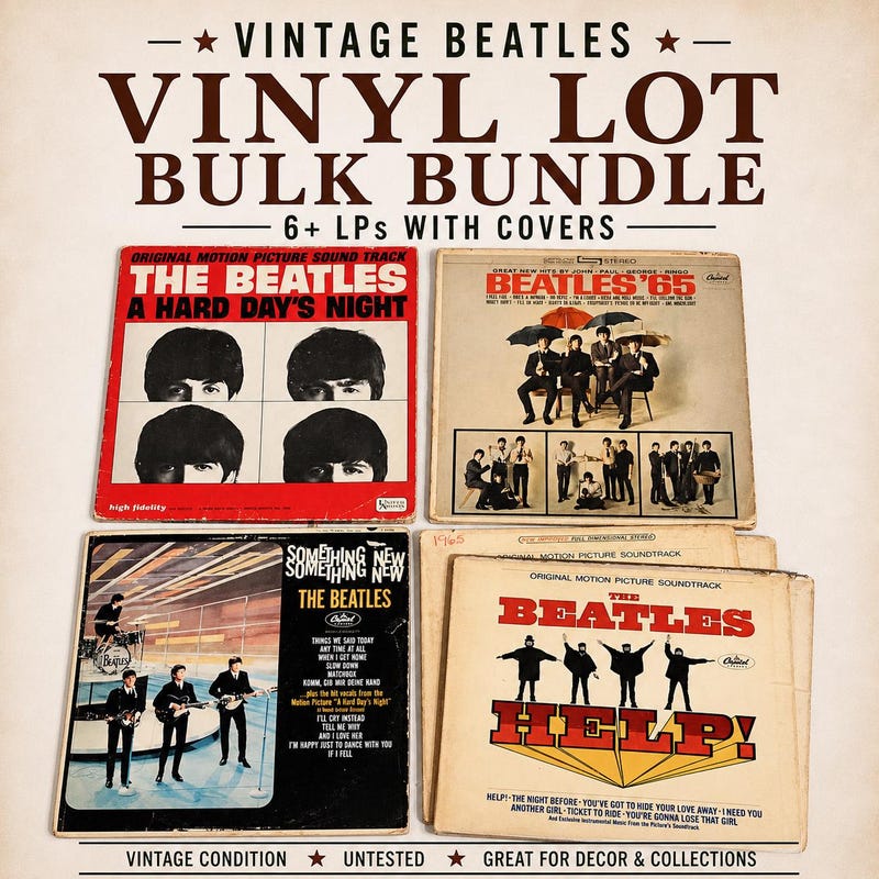 The Beatles Vinyl Lot - Etsy