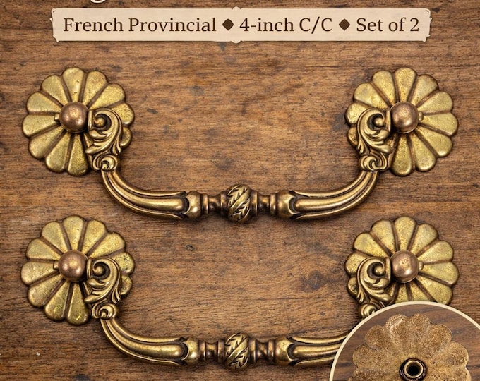 French Provincial Drawer Pulls
