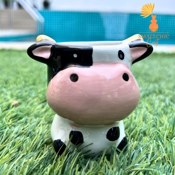 Cow Planter - Etsy