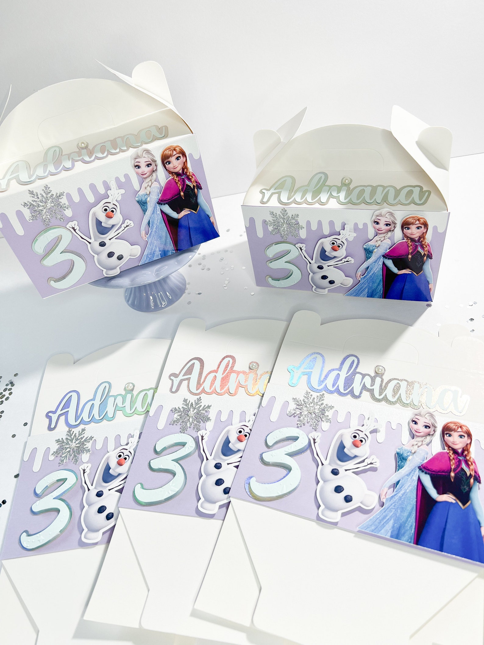 Frozen Candy Boxes Frozen Birthday Birthday Girl Party Decor Winter ...