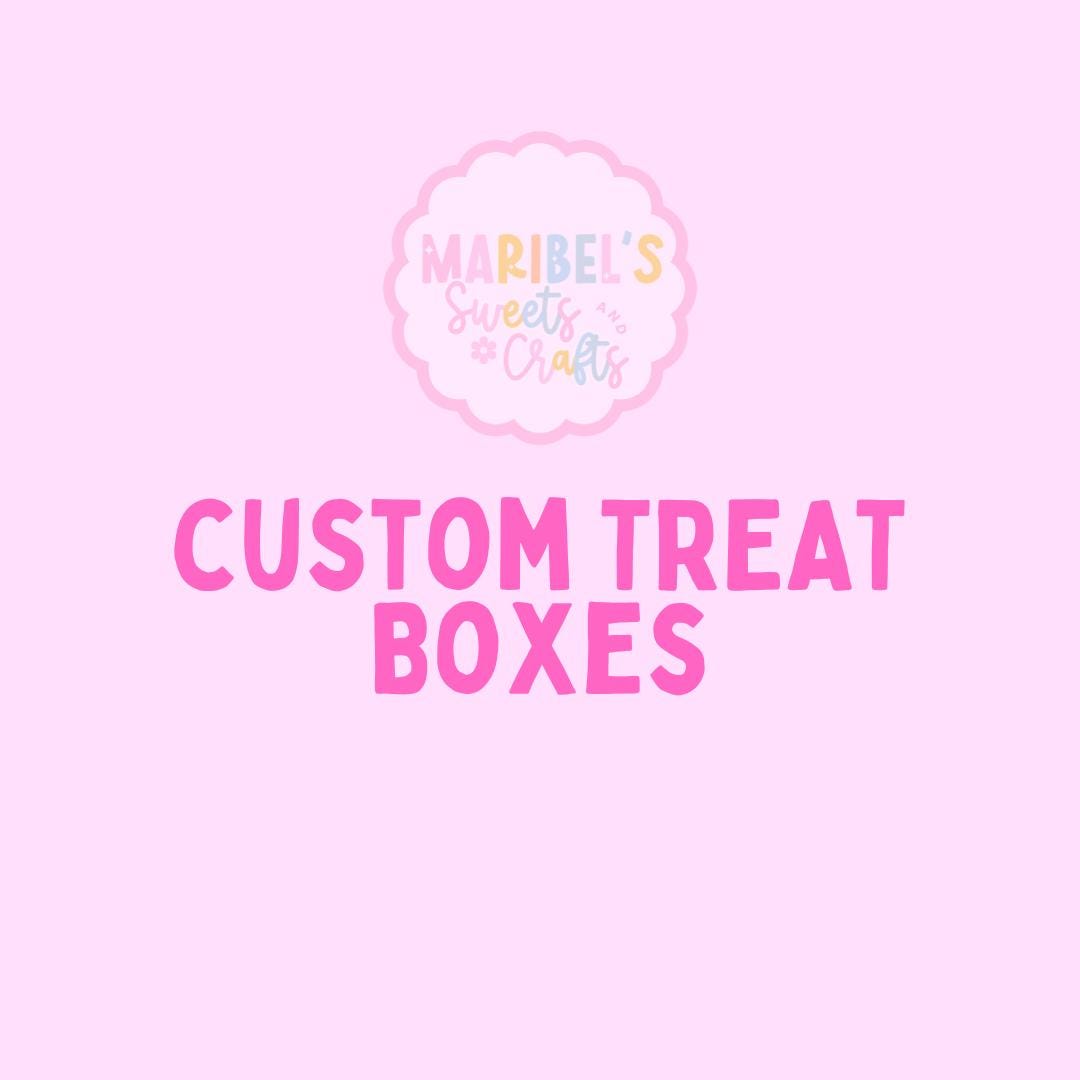 Custom Treat Boxes - Etsy
