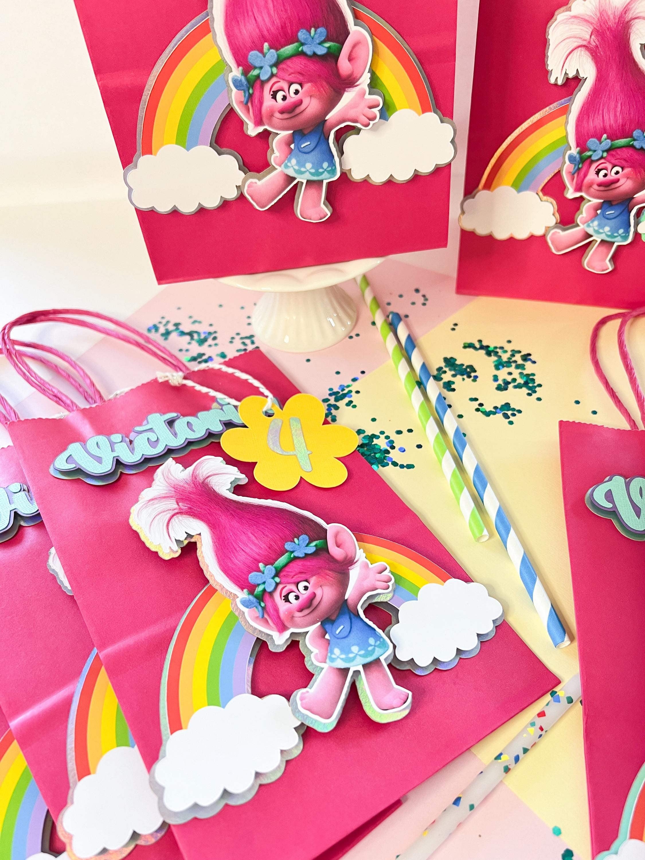 Trolls Party Favor Bags Poppy Treat Bags - Etsy