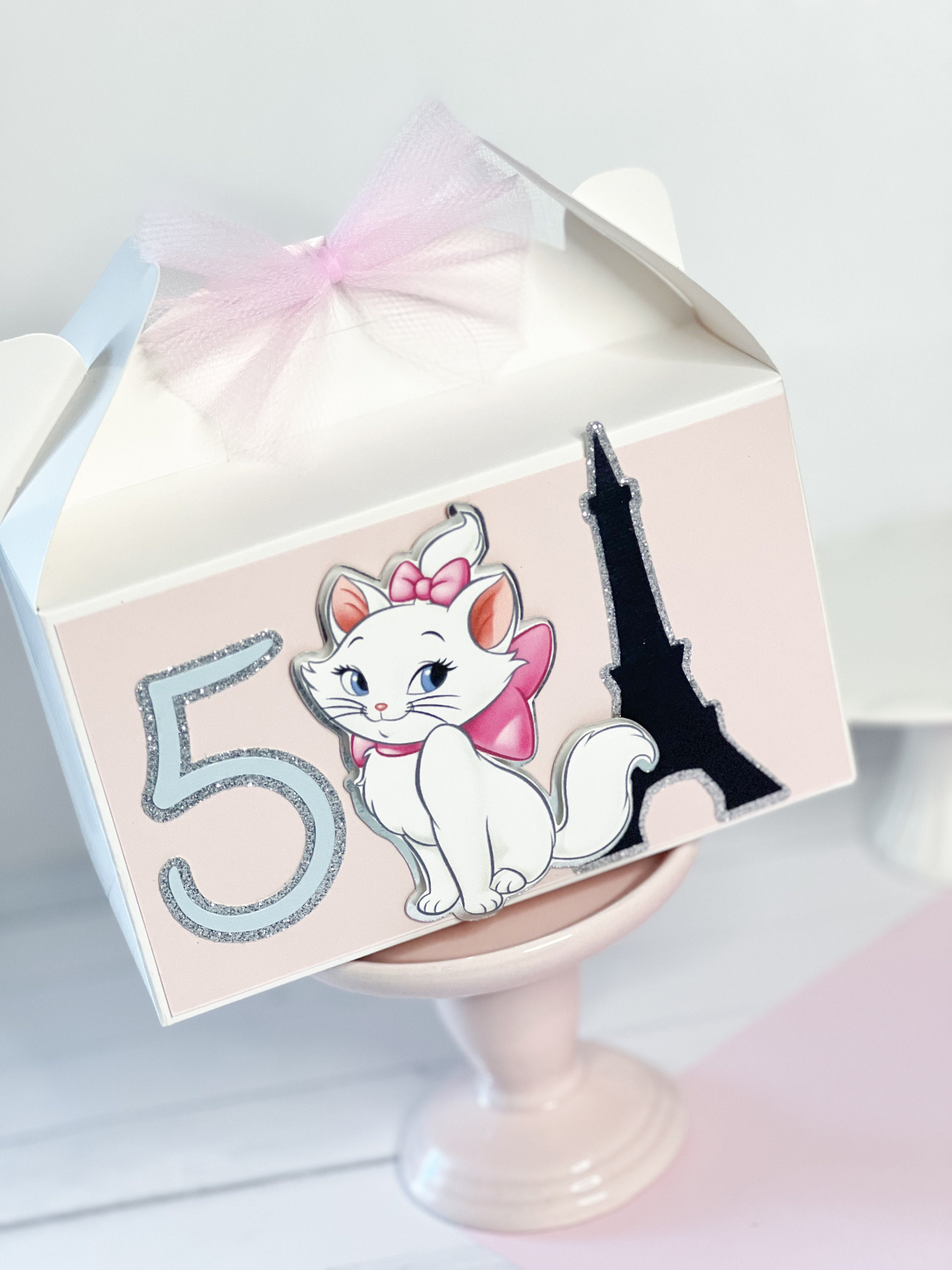 Marie Candy Boxes Marie Aristocats Birthday Marie Cat Birthday Girl ...