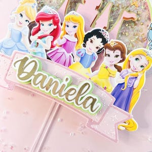 Baby Princess Inspired Cake Topper - Etsy