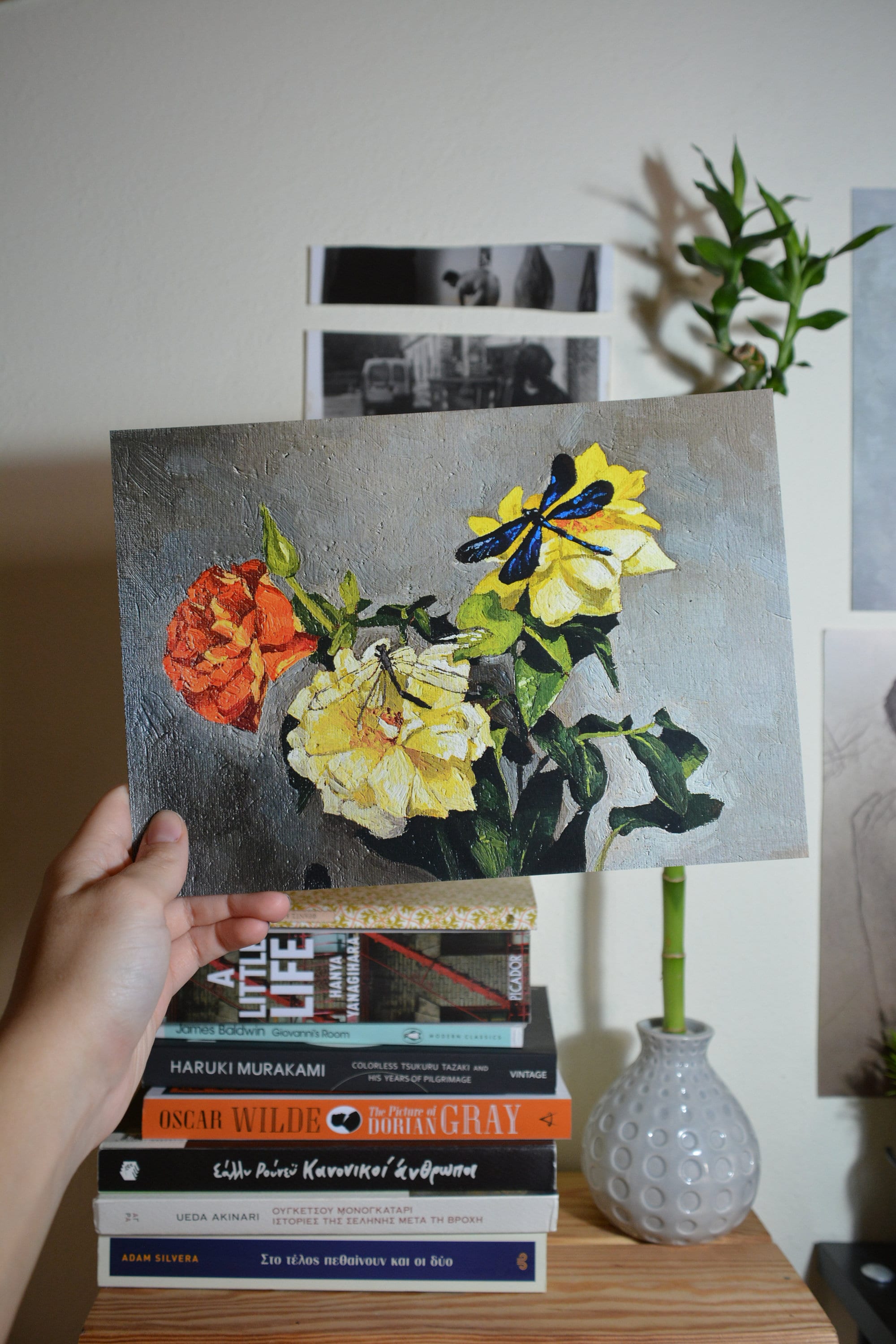 Flower and Insects Art Print - Etsy