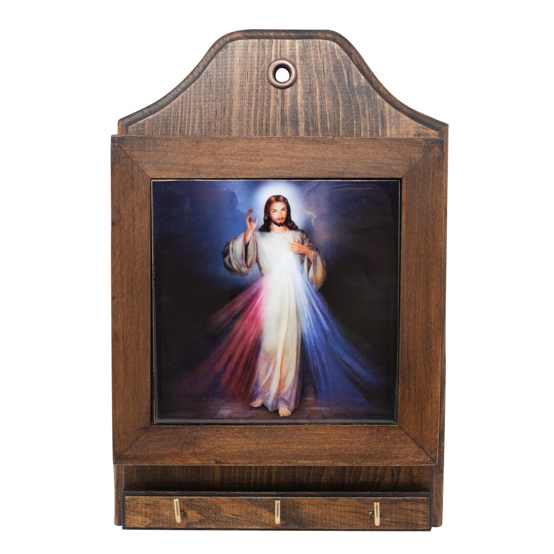 Mrcjsales Divine Mercy Key/mail Box Holder | Hang Anywhere | Ideal Gift ...