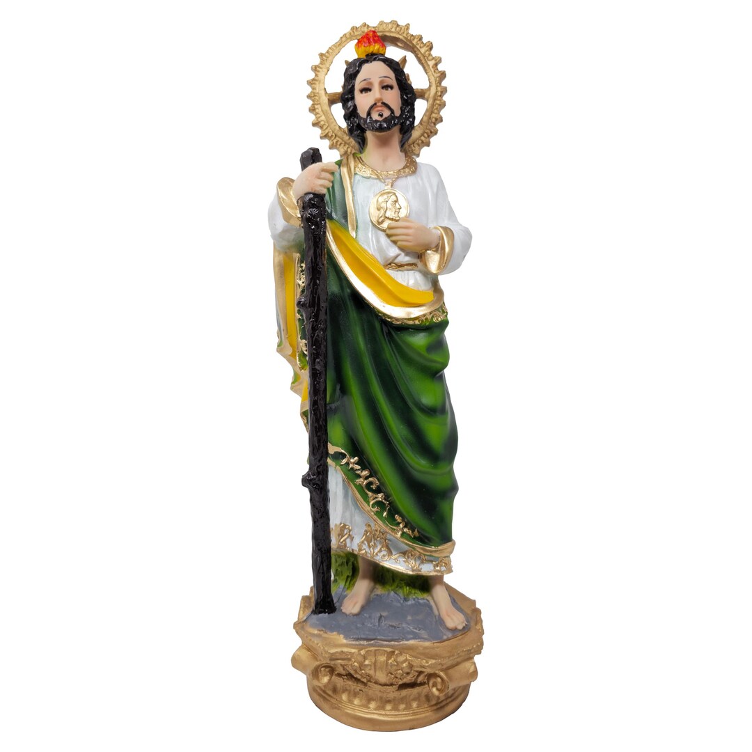 Saint Jude 20 Inch Statue San Judas Resin Detailed Design Patron Saint ...