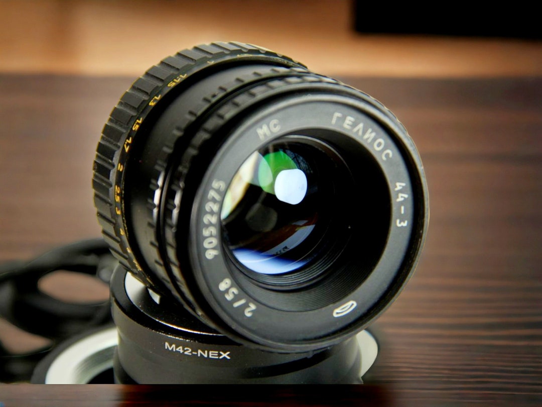 PETZVAL Helios 44-3 Lens Modified for Petzval Style Bokeh Cameras Adapter of Your Choice - Etsy