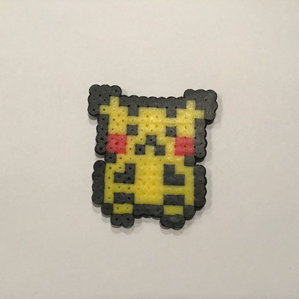 Pikachu Perler - Etsy