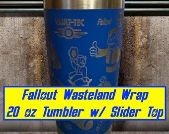 Fallout Tumbler PNG 20 Oz Skinny Tumbler Wrap Sublimation Instant ...