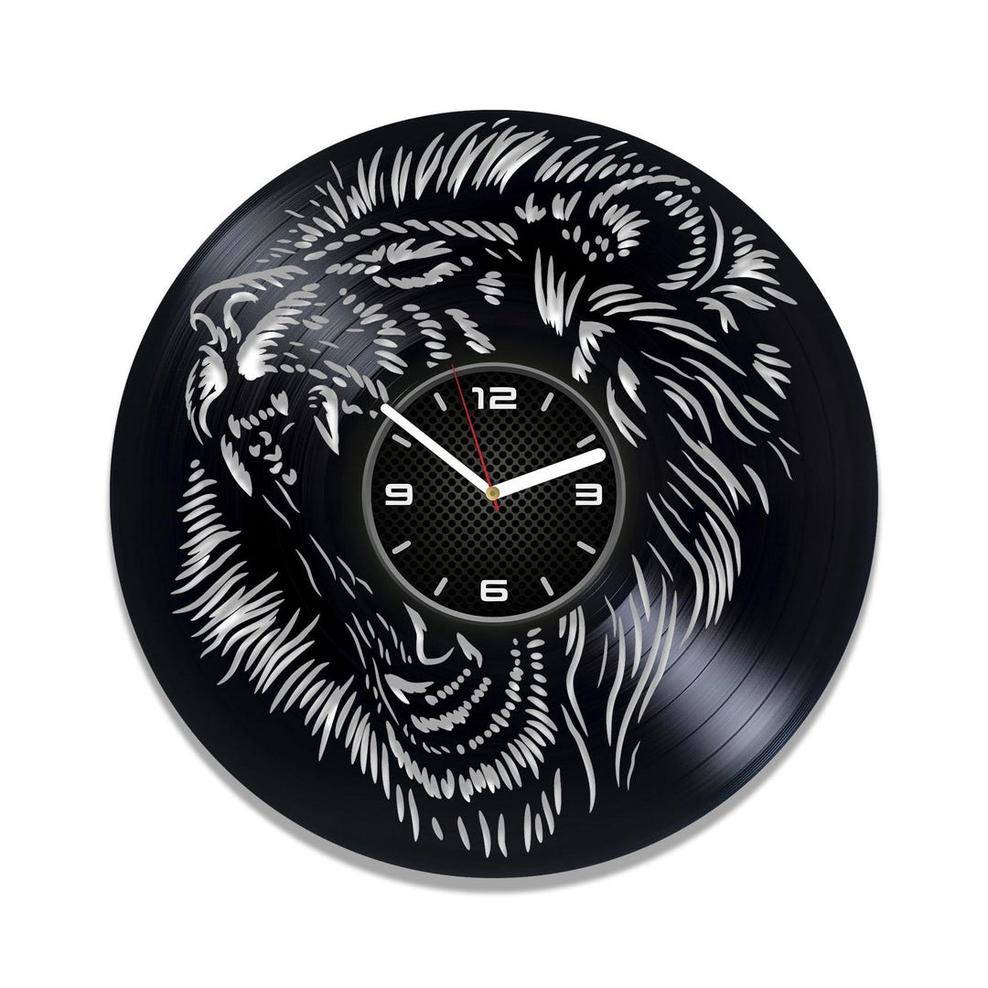Roaring Lion SVG, African Animals SVG, Digital Download, Clock Design ...