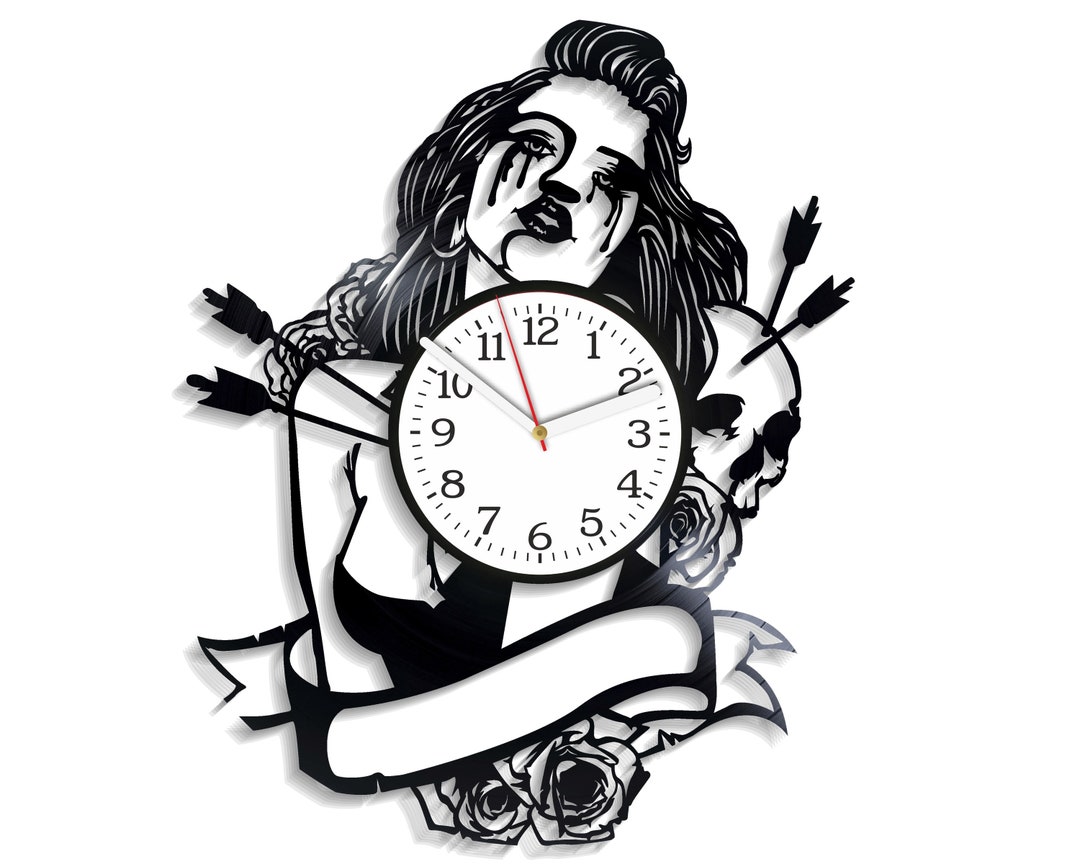 Gothic Women SVG, Skull and Roses SVG, Ladies SVG, Laser Ready Files ...