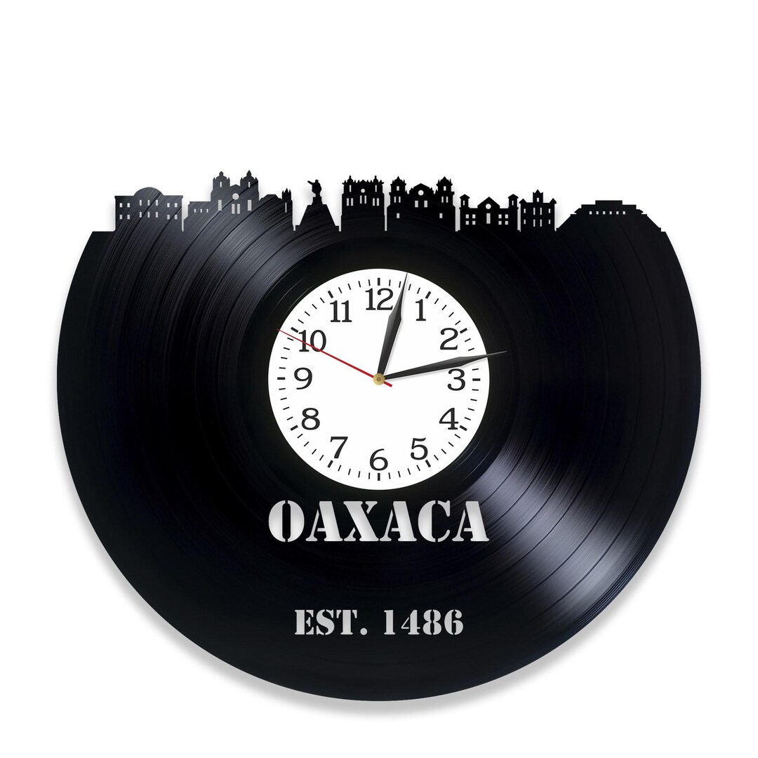 Oaxaca Skyline, Mexico SVG, City Clock, Metal Laser Cutting, Digital ...