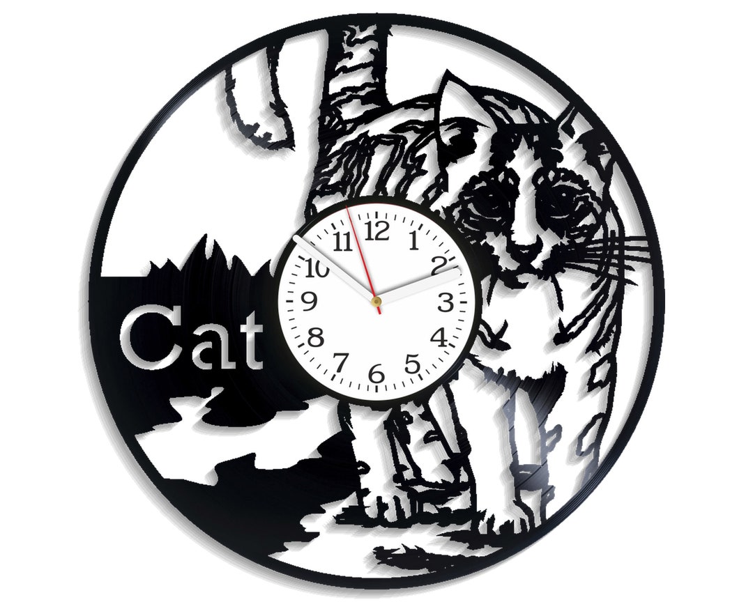 Cat Laser Cut File, Feline SVG, Pet Vector, Glowforge Design, Digital ...
