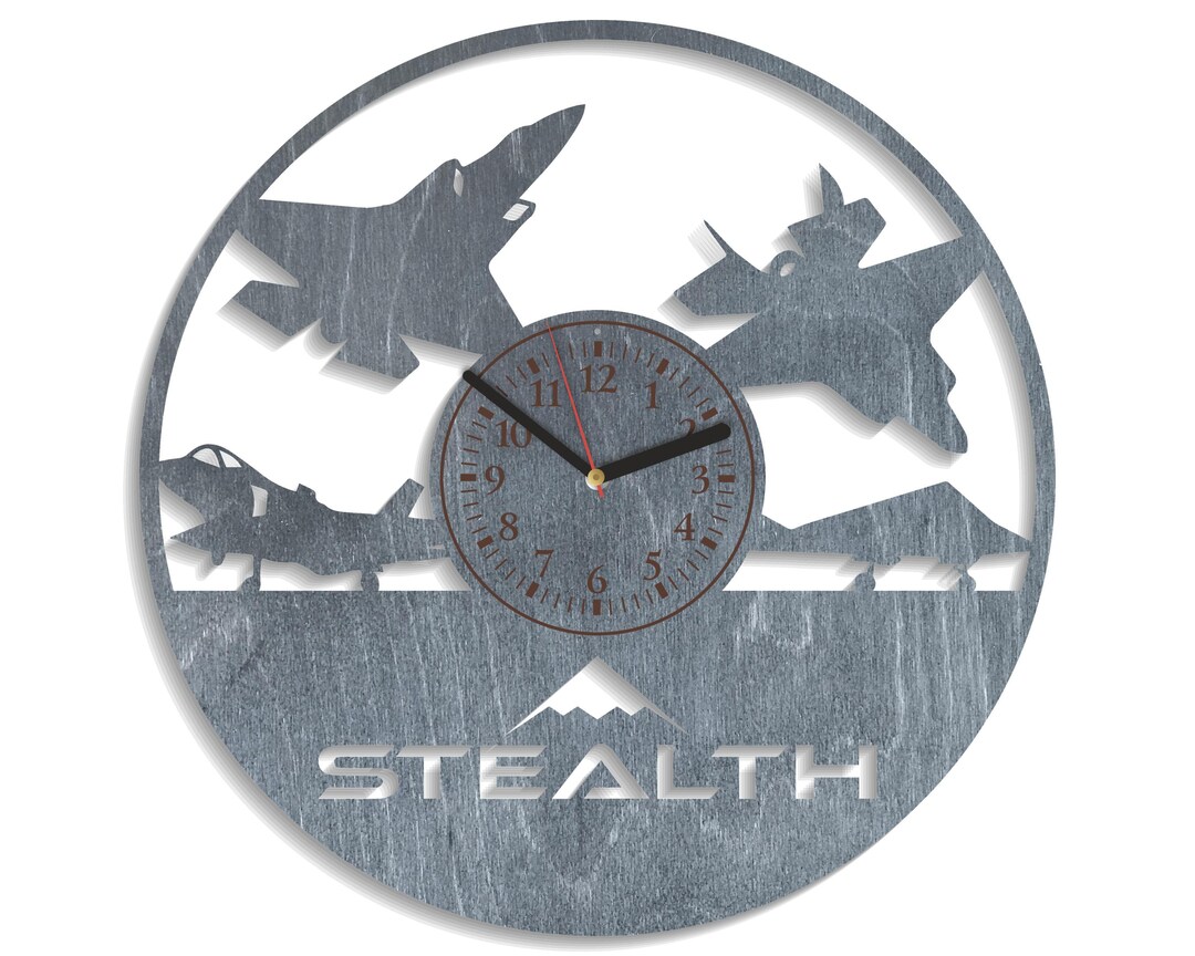 Stealth SVG, Air Force Design, Plane Silhouette, Laser Cut Template ...