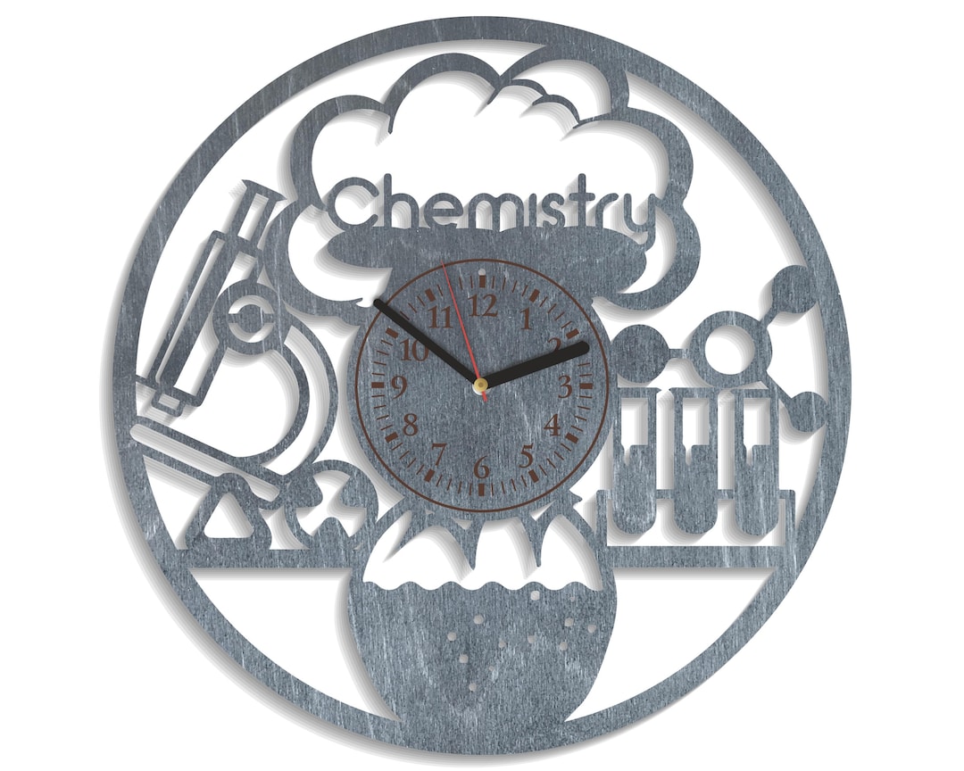 Chemistry SVG, Laser Cut Files, Science Vector, Lab Glass Art, Plywood ...