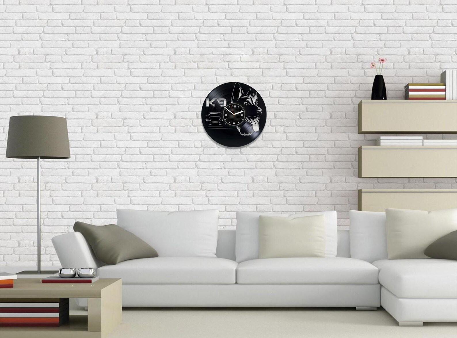 Police K9 SVG, German Shepherd Silhouette, Laser Cut Dog, Clock Design ...