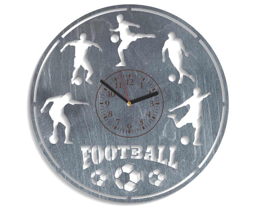 Football SVG, Soccer Player Silhouette, Soccer Ball Art, Wood Laser ...