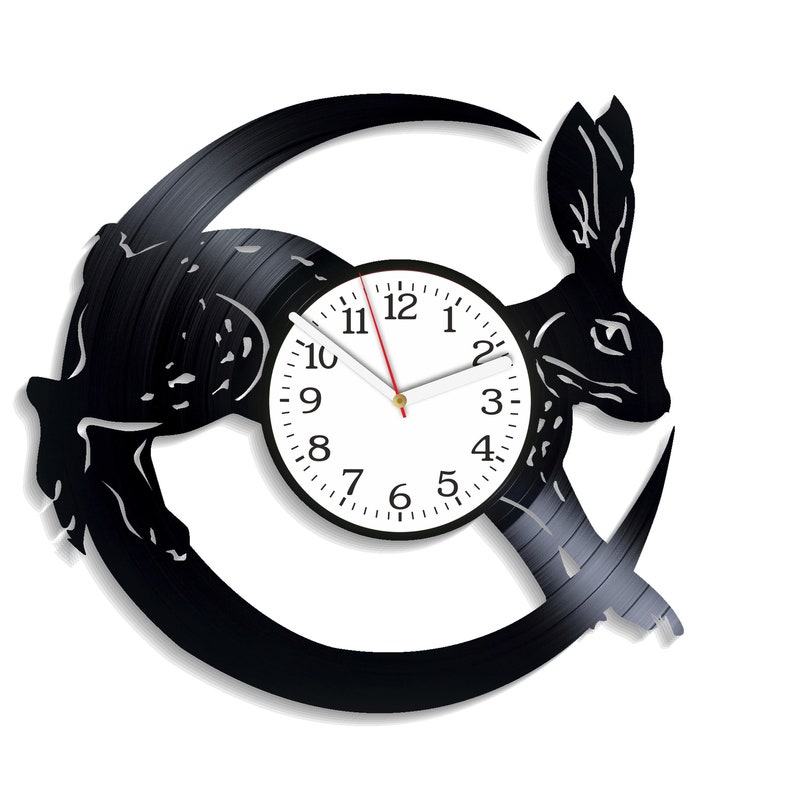 Bunny Clock - Etsy