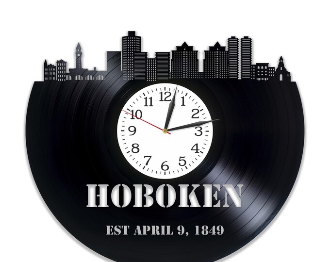 Hoboken NJ SVG, City Skyline Silhouette, Wood Laser Cut, New Jersey ...