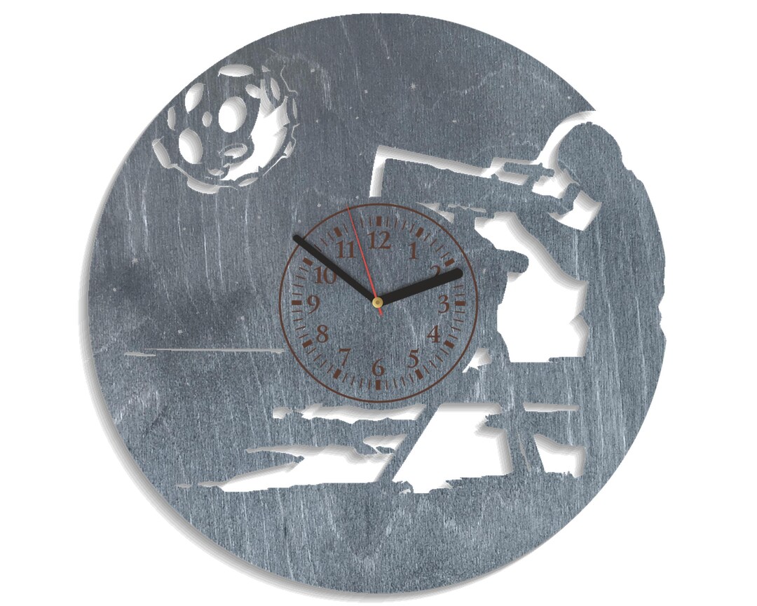Astronomer SVG, Moon Silhouette, Astronomy Laser Cut, Clock Cutouts ...