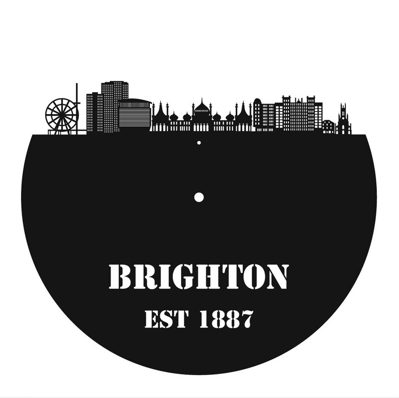 Brighton Colorado SVG, Metal Laser Cutting, USA Cities Art, Skyline ...